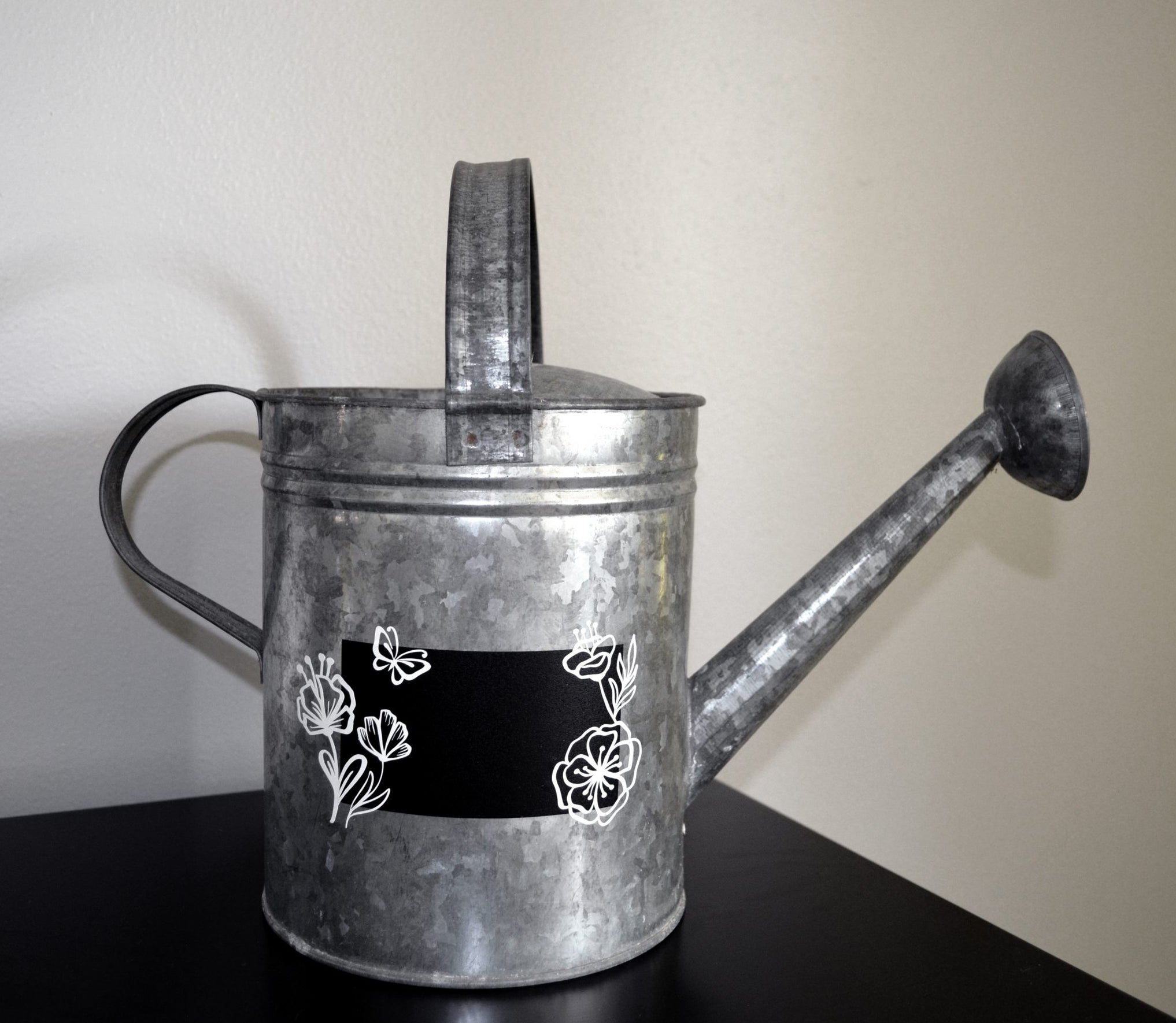 Personalize a Watering Can with Vinyl — Craft-e-Corner