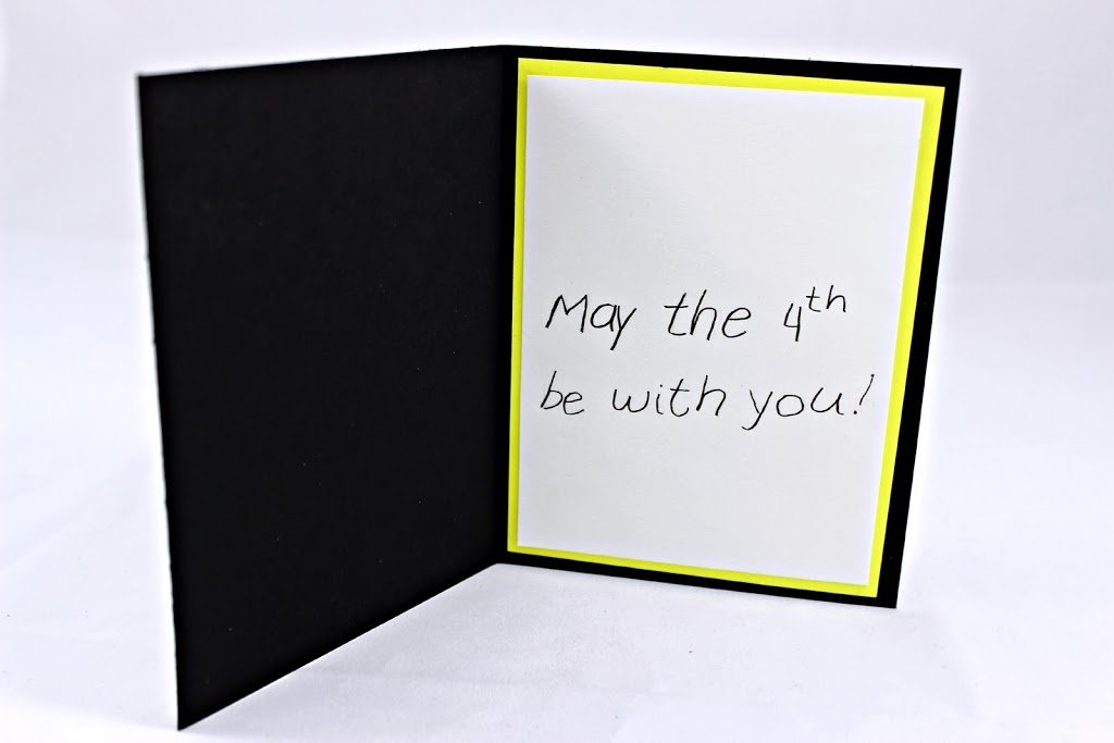 Sparkle & Shine Layout & May The 4th Be With You Card — Craft-e-Corner