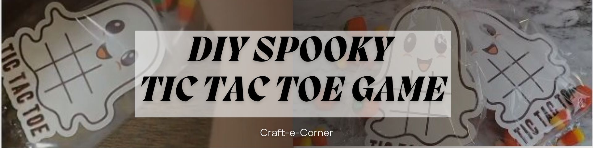 DIY Halloween Goodie Bags with Cricut / Tic Tac Toe Board Game — Craft ...