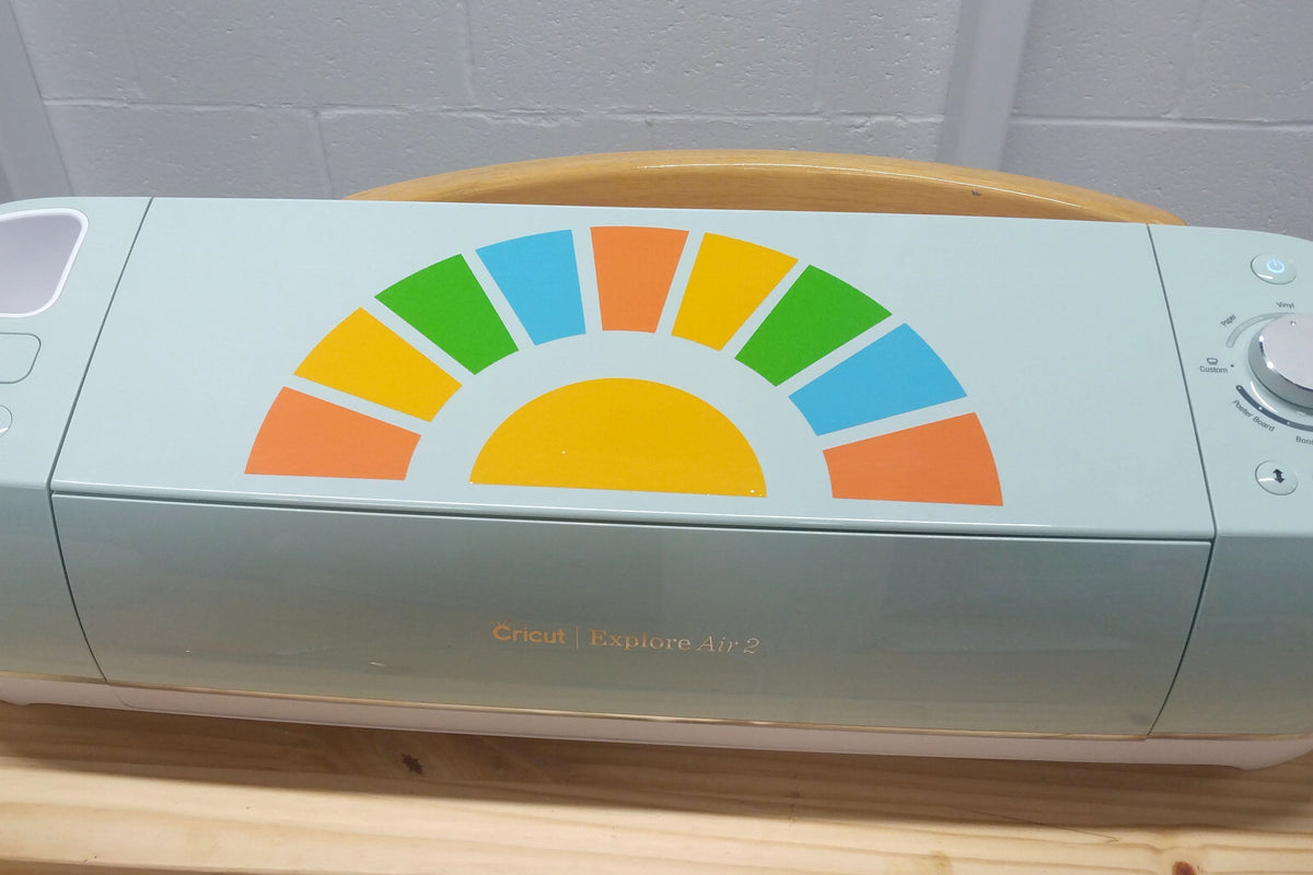 Personalize Your Cricut Machine with Cricut Vinyl Decals — Craft-e-Corner