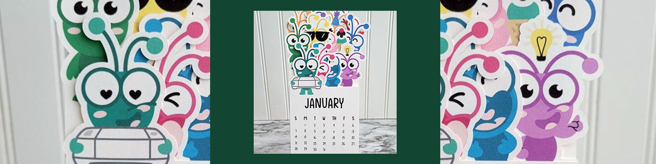 Cricut Cutie Print Then Cut Desk Calendar — Craft-e-Corner