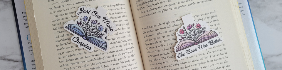 How to Make Magnetic Bookmarks with Cricut // Cricut tutorial