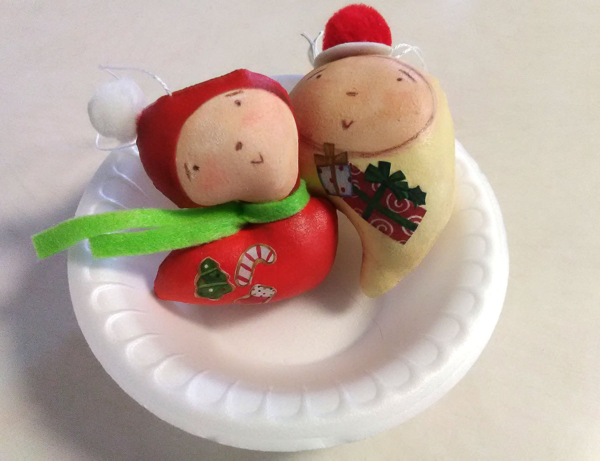 Stuffy Doll Christmas Ornament — Craft-e-Corner